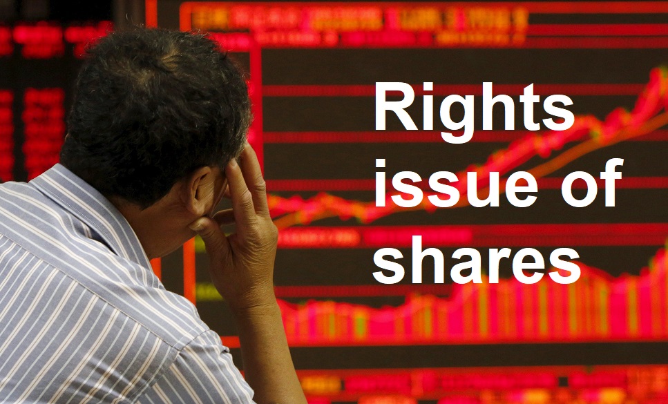 The theoretical price of rights issue of shares - AnkerNews